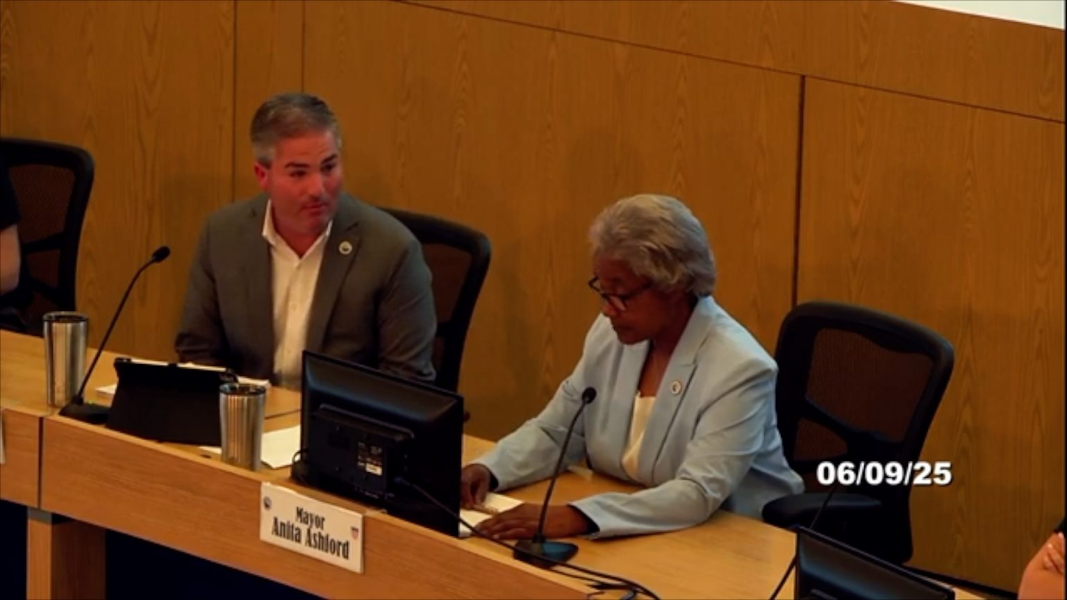 The Thoughts of City Manager, James Freed Toward Mayor, Anita Ashford ...