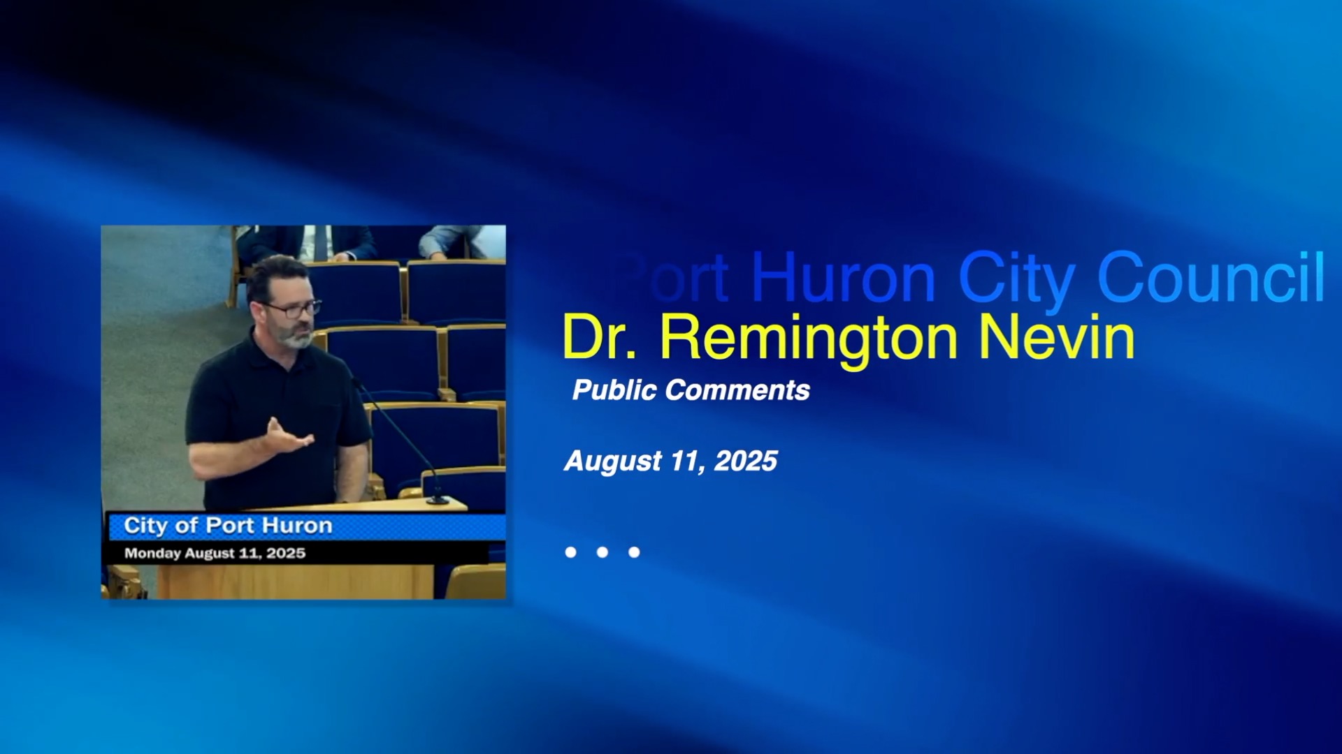 Dr. Remington Nevin Urges No Fluoride in PH Water