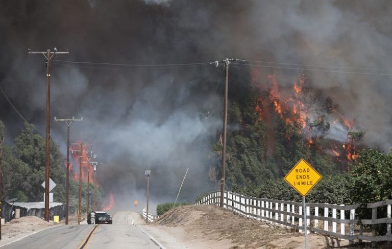 Mountain Fire cause to be released; DA finds no criminal liability