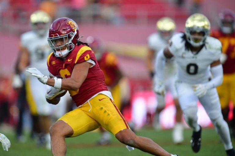 PFF analyst names USC's Makai Lemon top receiver prospect for 2026 NFL ...