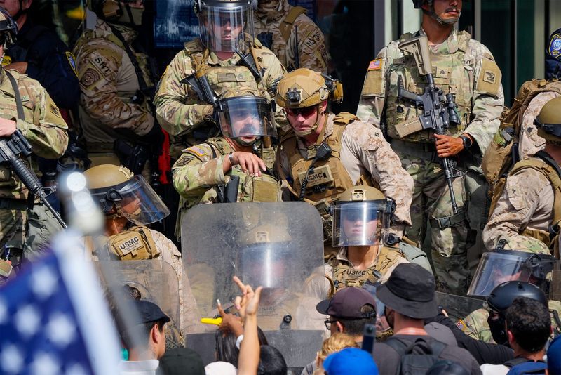 Trump backs down in California National Guard control fight