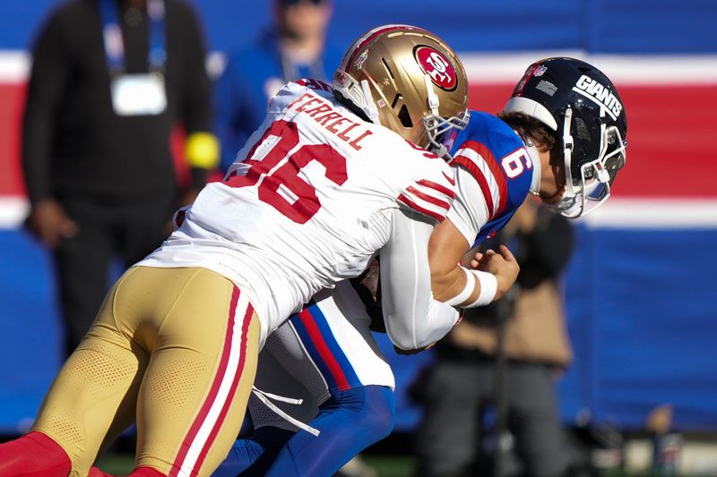 Giants QB Jaxson Dart credits 49ers fans for ‘lopsided’ noise at ...