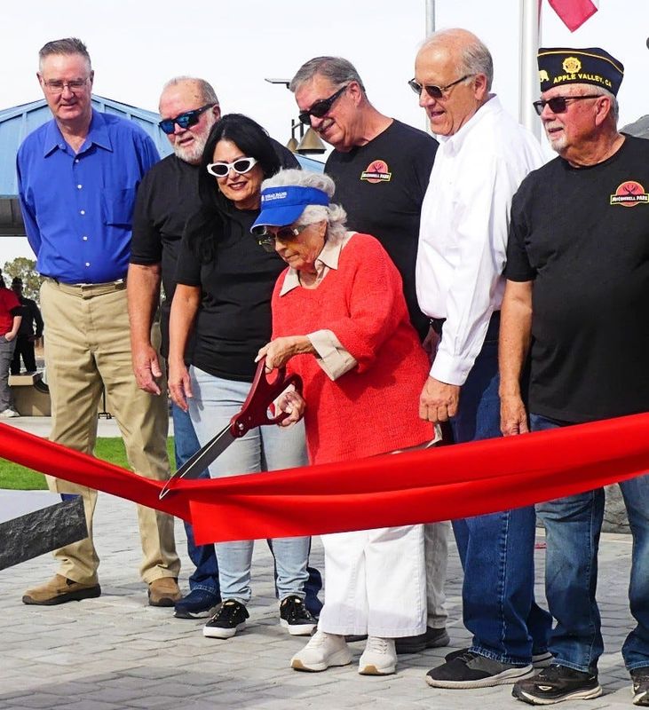‘Stunning’ Veterans Memorial centerpiece of new park in Apple Valley