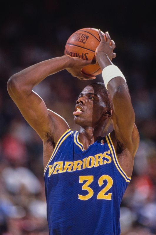 Golden State Warriors jersey history - No. 32 - Tyrone Hill (1990-93)