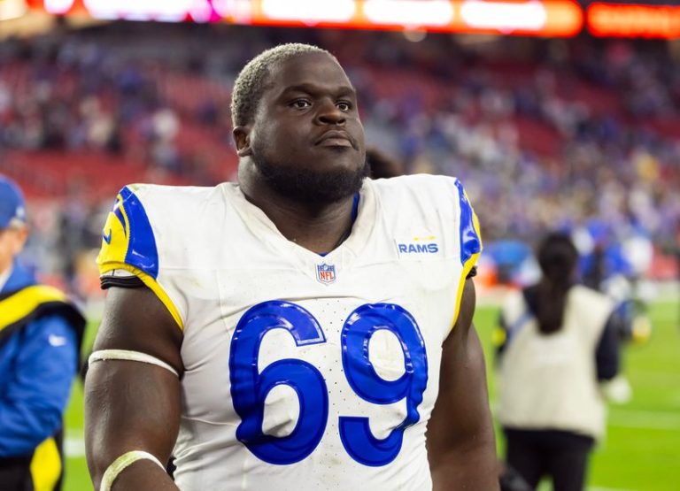 Sean McVay optimistic Kevin Dotson will be ready for Bears game