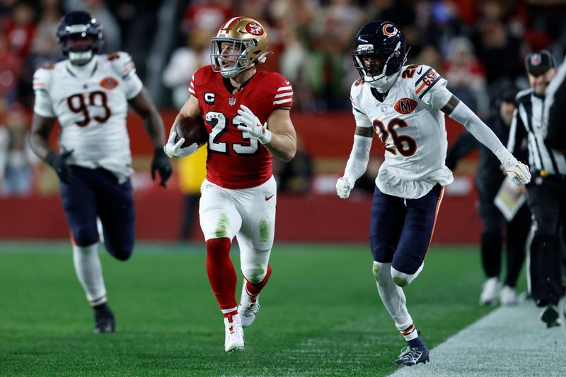 Christian McCaffrey passes 3-time champion in 49ers rushing yards