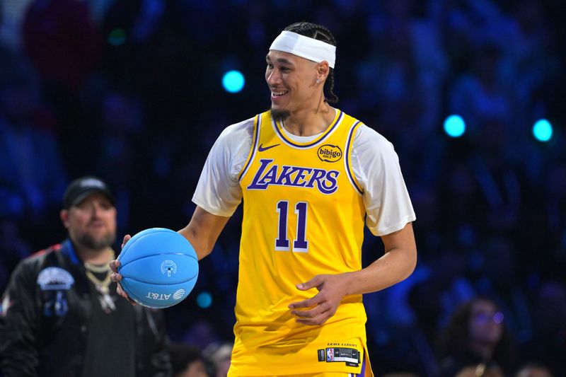 How did Jaxson Hayes do in the NBA slam dunk contest?