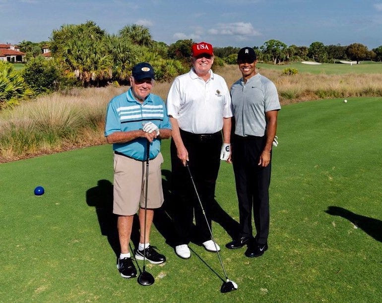 Donald Trump cheating at golf: Fancy resorts, A-list partners, cheating ...