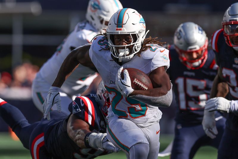 Miami Dolphins' RB Jaylen Wright adds muscle, trims fat