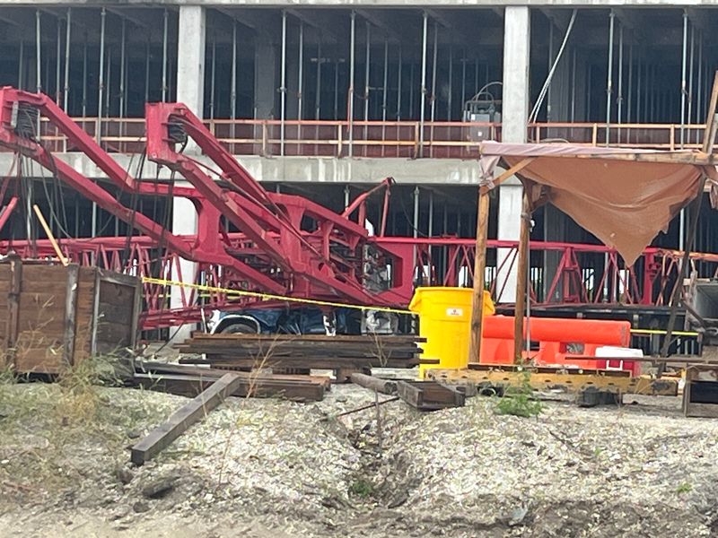 Two killed in crane accident at construction site of new Health First ...