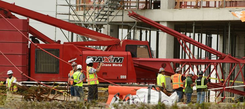 BCSO: Construction workers who died in crane collapse were pouring ...