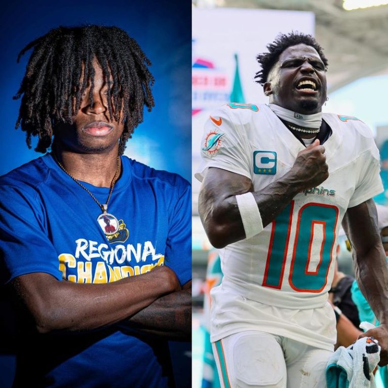 Cardinal Newman's Zamarii Sanders embraces Tyreek Hill race banter: 'It ...