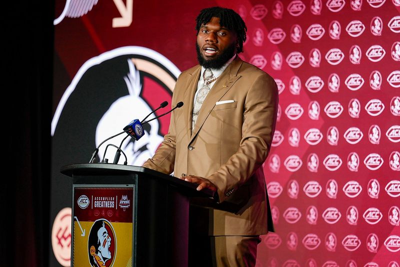 Watch FSU's Darrell Jackson Jr. break the rock to end summer workouts