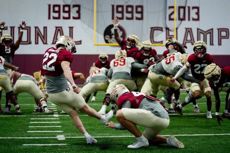 FSU starting kicker Jake Weinberg prepares for breakout 2025 season