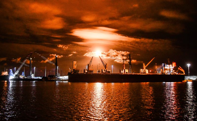 Night launch: SpaceX sends Falcon 9 rocket into flight carrying ...