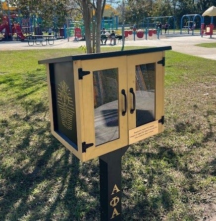 St. Augustine will unveils a Little Library at Project SWING on Sept. 26
