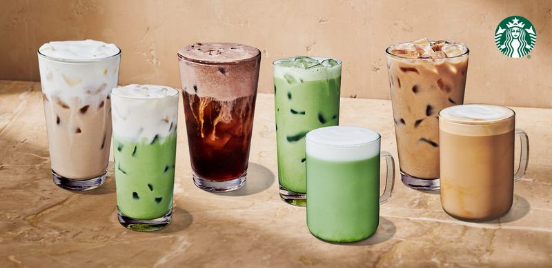 Starbucks Protein Matcha, Banana Cream Cold Foam make menu as company ...