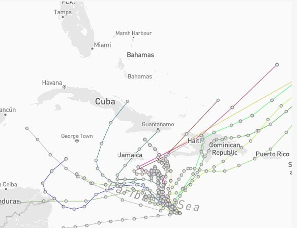 See spaghetti models, possible path for Tropical Storm Melissa. Is ...