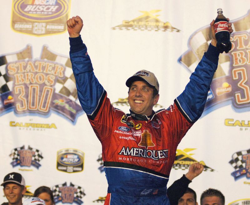 Greg Biffle was never center of NASCAR attention until it mattered