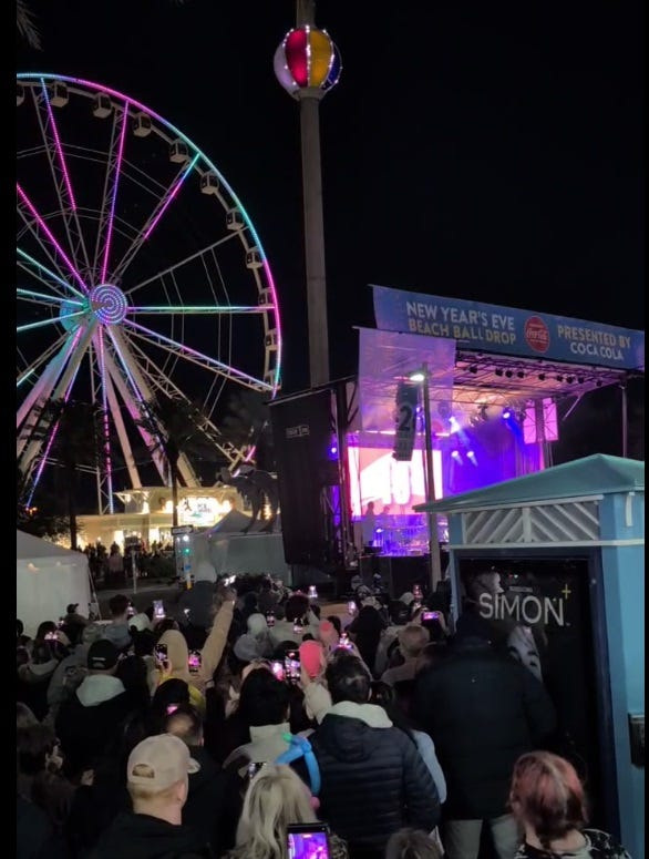 Our best videos and photos from the Beach Ball Drops in PCB