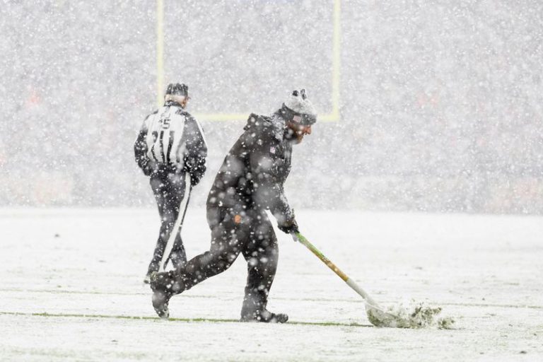 How will winter storm affect NFL playoff games? See cold, snow outlook