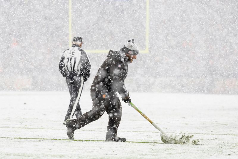 How will winter storm affect NFL playoff games? See cold, snow outlook
