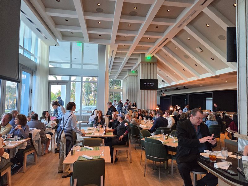 A celeb chef's new waterfront sports bar opens in Lake Park