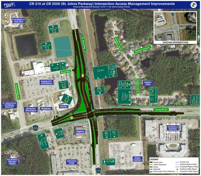FDOT proposes radical changes to this St. Johns County intersection