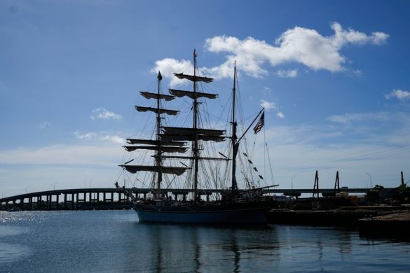 1877 tall ship Elissa stops in Florida before America 250 fleet parade