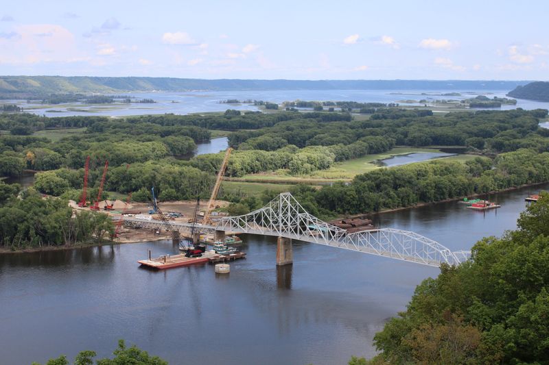 Lansing bridge — the only Mississippi River crossing for 60 miles — is ...