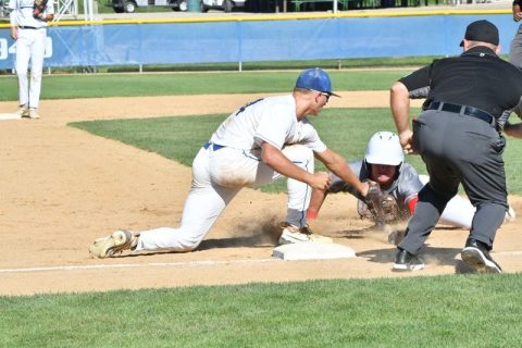 Late tag at home secures a Chariton Iowa state baseball quarterfinal ...