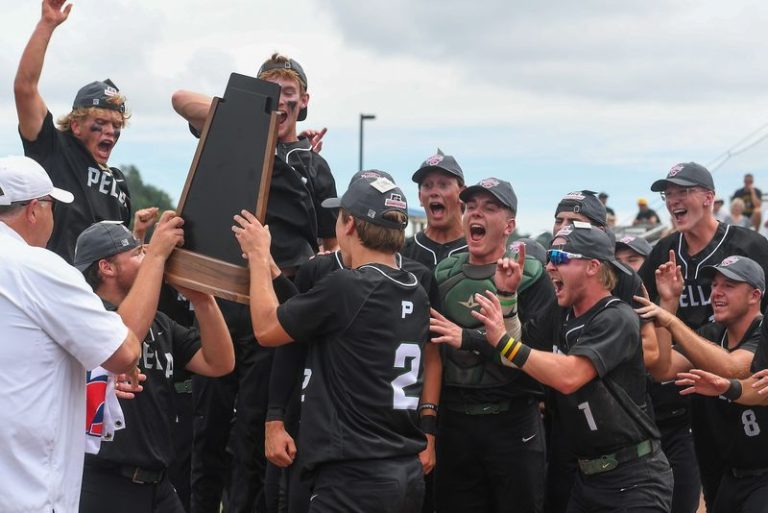 Pella secures program's first Iowa state baseball championship in win ...