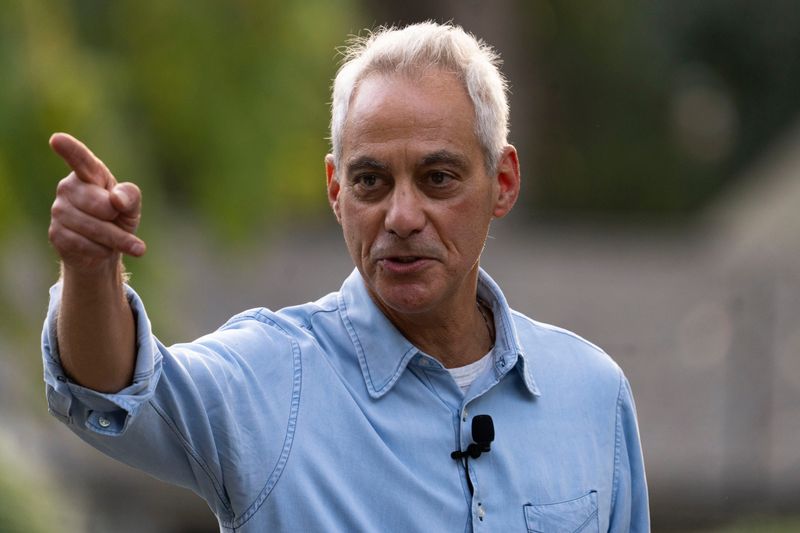 'Iowa, all eyes are on you' in 2026, former Chicago Mayor Rahm Emanuel ...