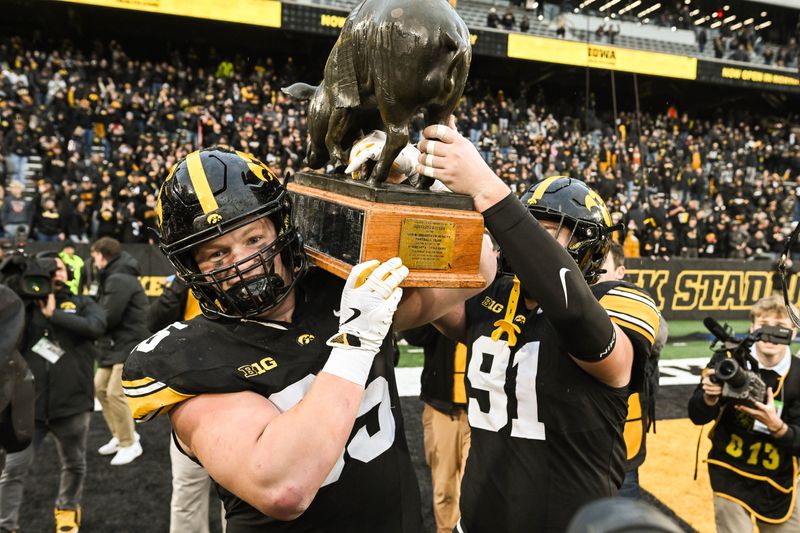 Five Iowa football talents earn AP All-Big Ten nods