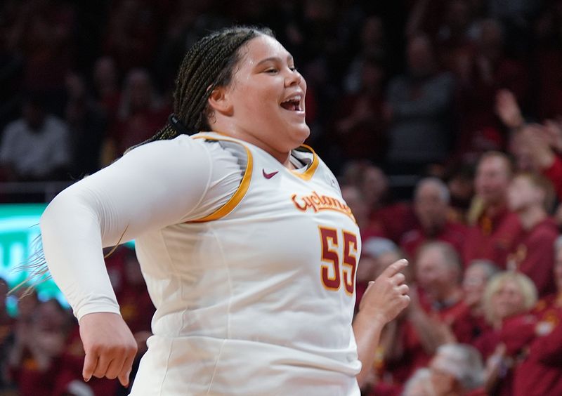 Iowa State women's basketball star Audi Crooks misses Sunday's game