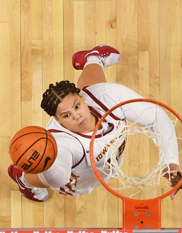 See latest ESPN bracketology for Iowa State women's basketball