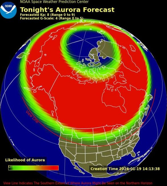 Northern lights may be visible tonight. How to see the aurora in Iowa.