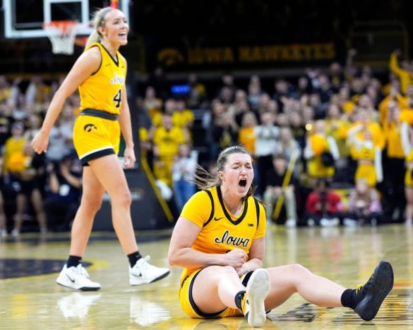 Taylor Stremlow, the 'heart and soul' that fuels Iowa women's ...