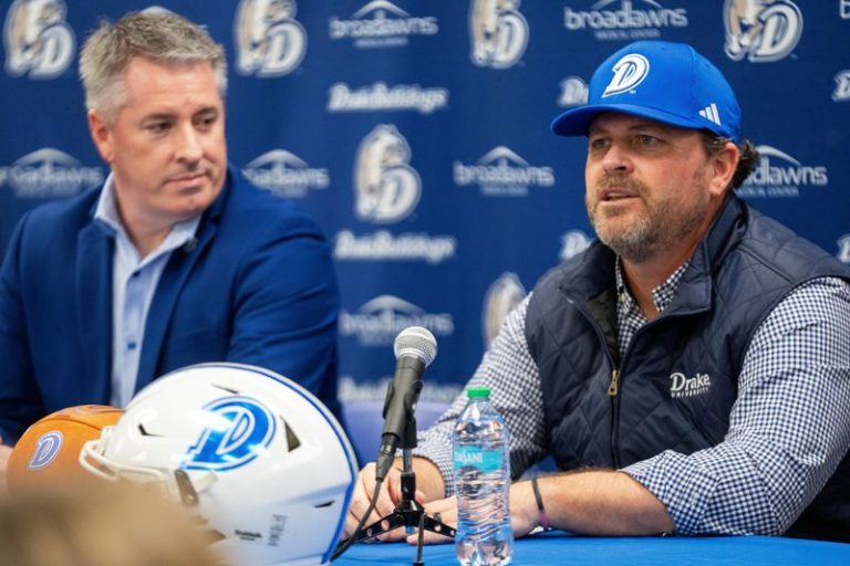 'We wanted a winner': Drake football introduces new coach Matt Walker