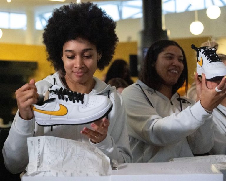 Iowa women's basketball's Nike shoes designed by teen cancer survivor