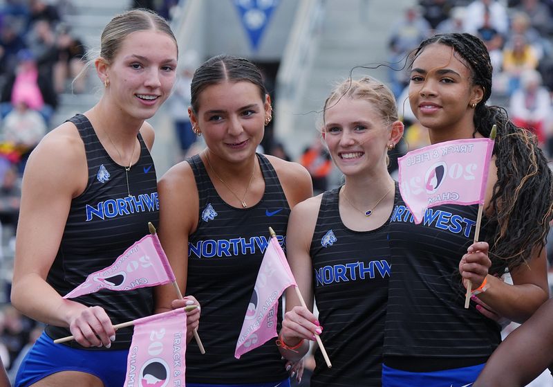 Waukee Northwest girls set points record at Iowa state track meet