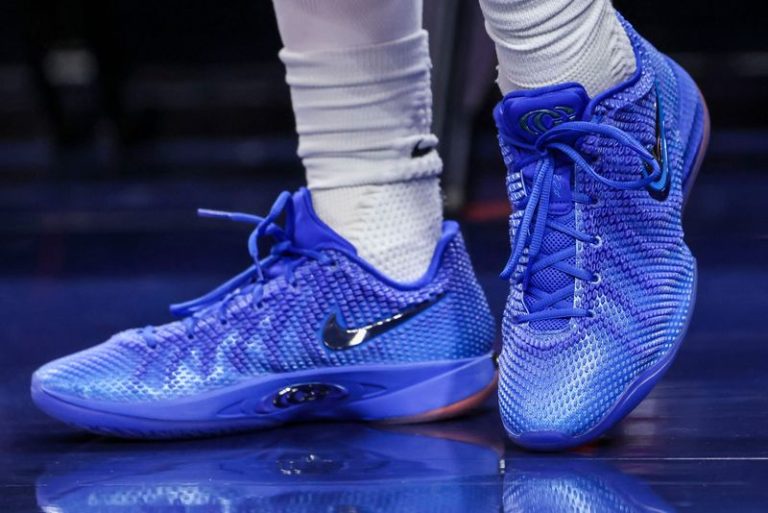 Caitlin Clark dons signature Nike shoes for first time