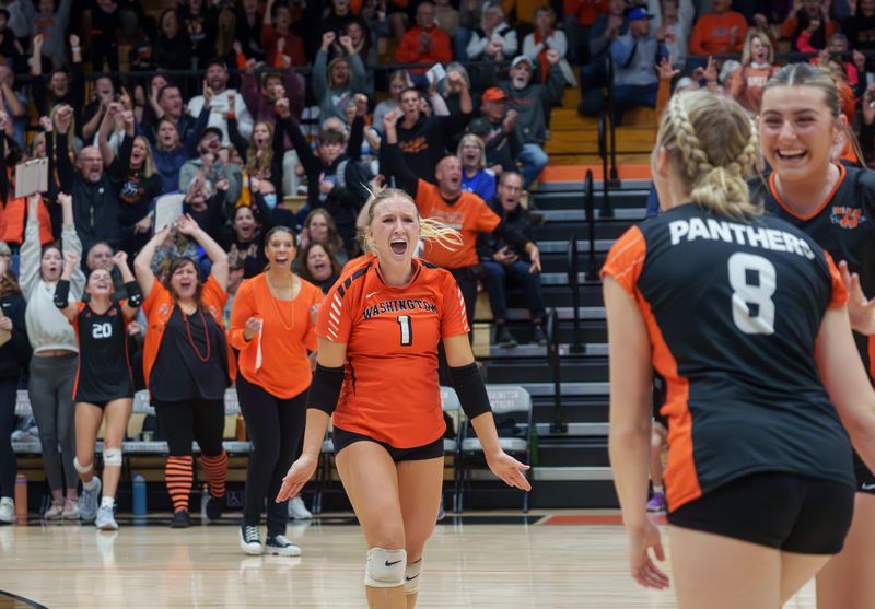 'Proud of this team': Washington volleyball's Cinderella run ends one ...