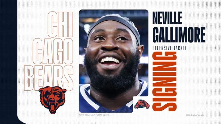 Chicago Bears to sign DT Neville Gallimore