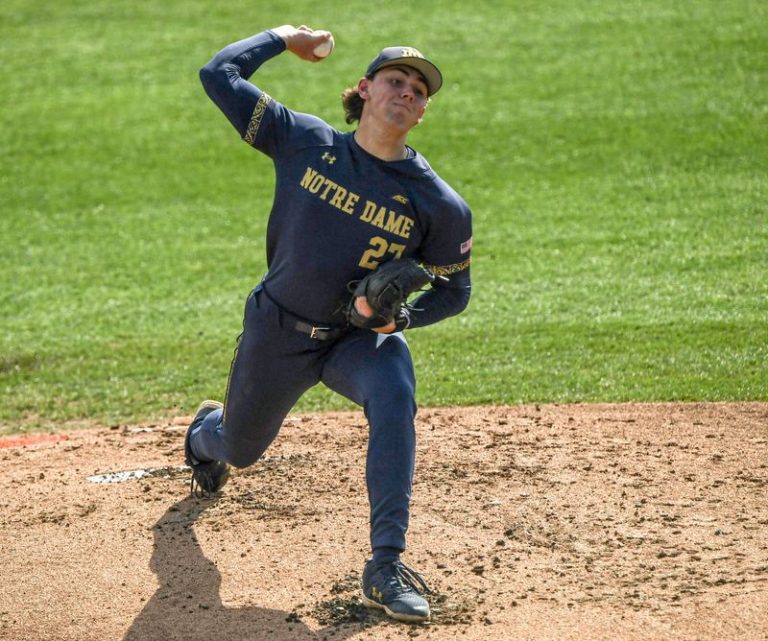 Notre Dame baseball coach challenges young players: 'Go be a Jack Radel'