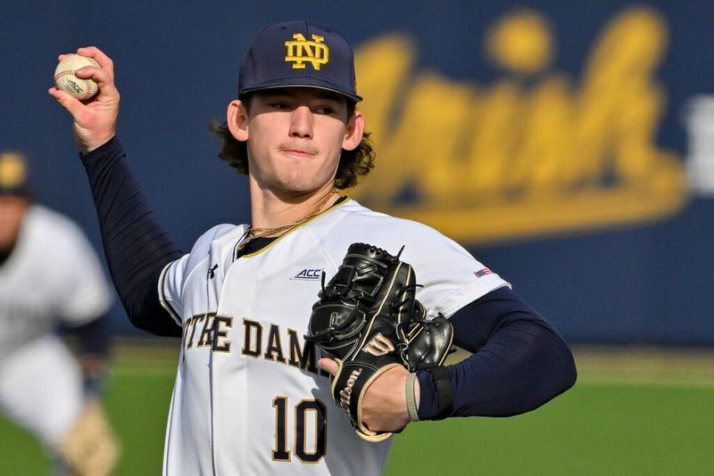 Notre Dame baseball's Rory Fox, Estevan Moreno hear their names called ...
