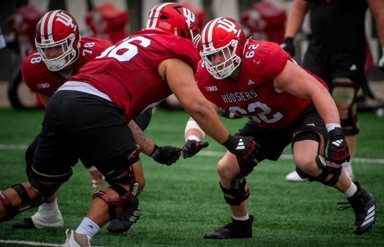 ‘Really kind of heartbreaking’: Indiana offensive lineman Drew Evans ...