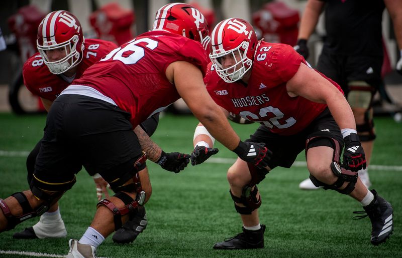 ‘Really kind of heartbreaking’: Indiana offensive lineman Drew Evans ...