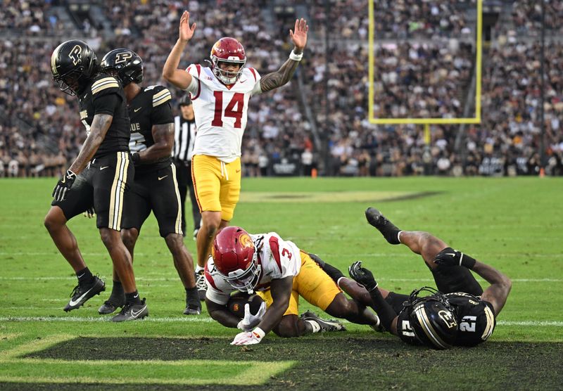 Purdue football vs USC final score, recap: Bizarre plays, whacky ...