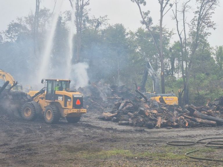 Stubborn LaPorte compost fire may continue burning up to a week, fire ...